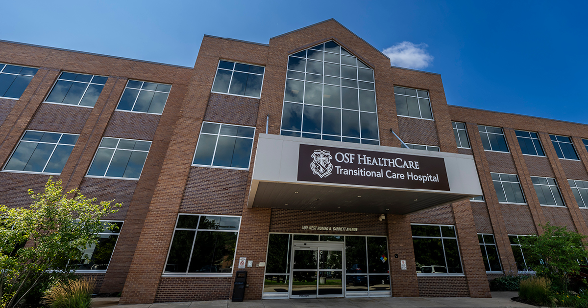 Contact OSF HealthCare Divine Mercy Continuing Care Hospital | OSF ...